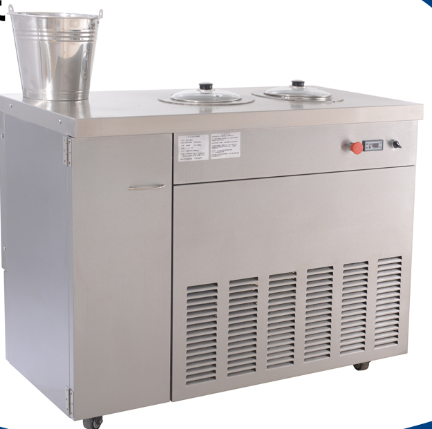 New style Turkish Ice Cream Machine with 3 barrels - Equipmentimes.com